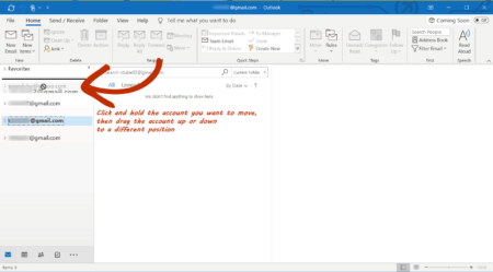 How to Change Account Order in Outlook - AlpineWeb Design